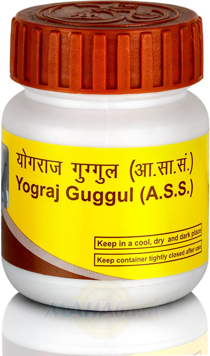 Йогарадж Гуггул (40 Таб) Патанджали | Купить на Mahabazar