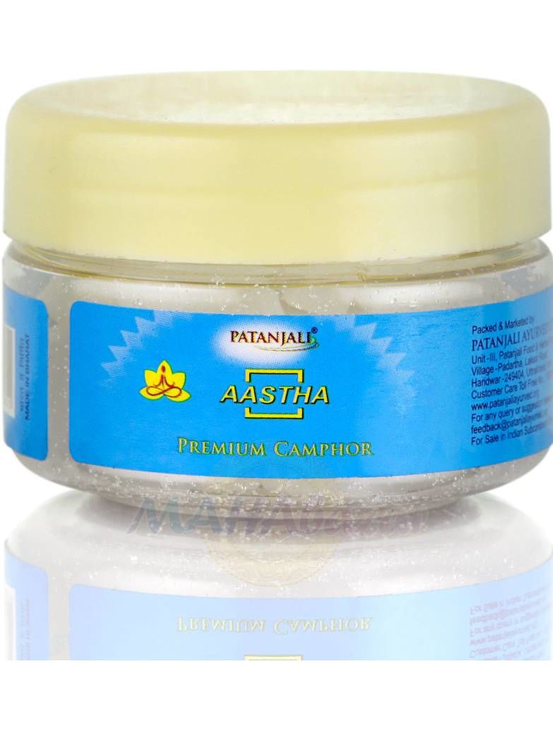 Купить Порошок Камфоры Аастха (25 Гр) Патанджали